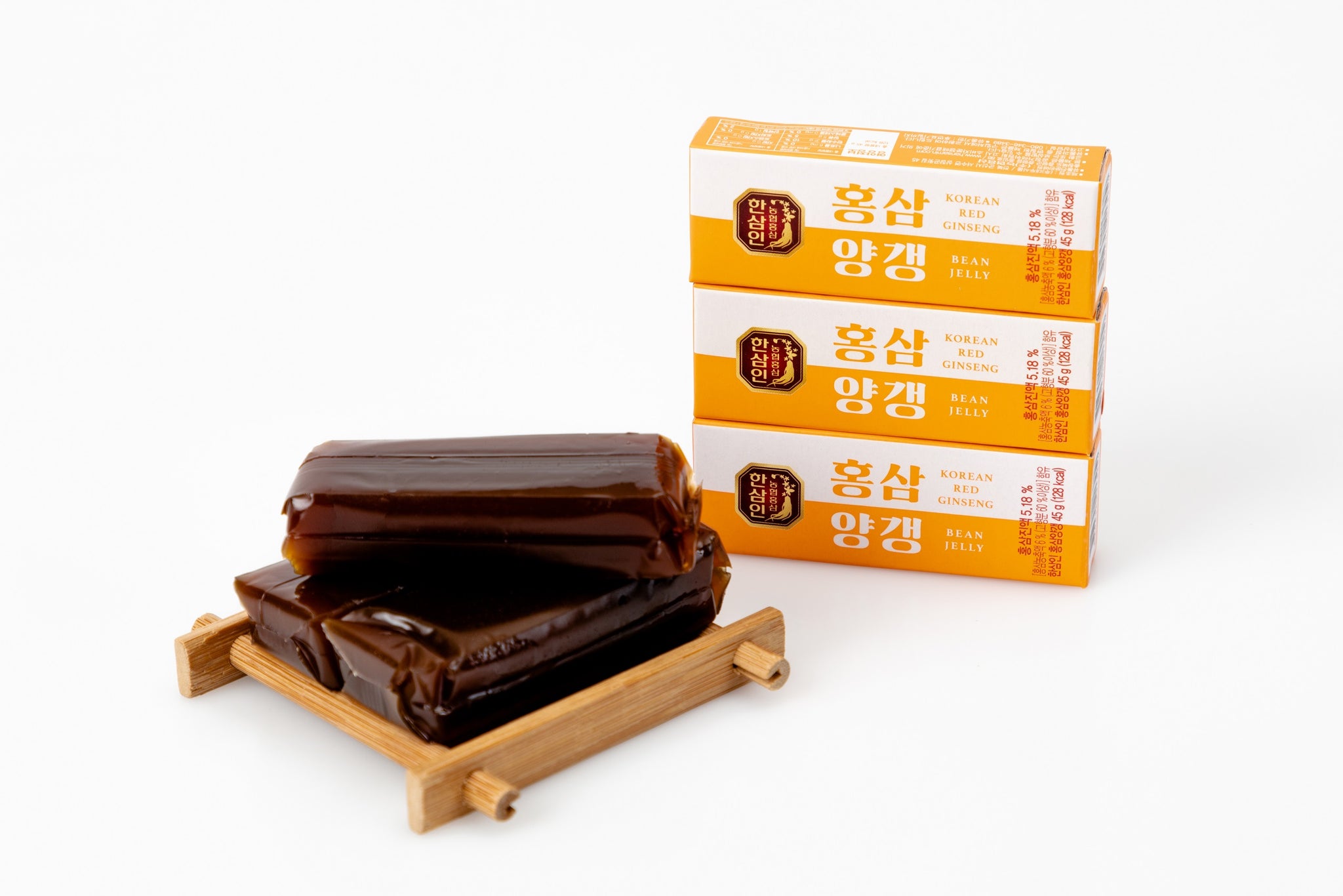 Premium Korean Red Ginseng Bean Jelly 45g x 15ea – Korean Red Ginseng ...